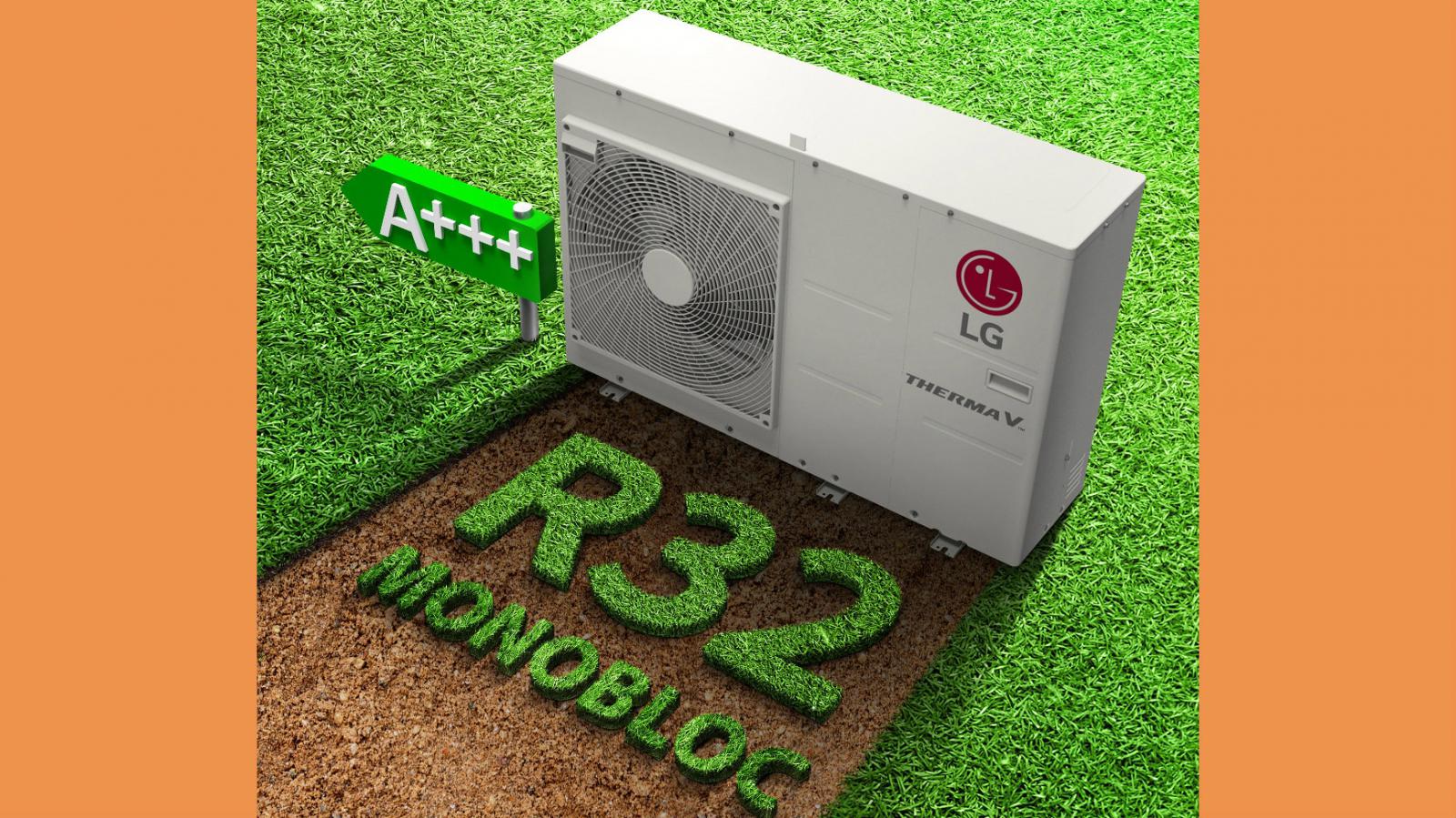 LG Therma V R32 Monobloc: Επαναπροσδιορισμός στις αντλίες θερμότητας
