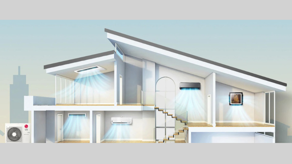 Πολλαπλές λύσεις ψύξης και θέρμανσης με το σύστημα Multi Split της LG